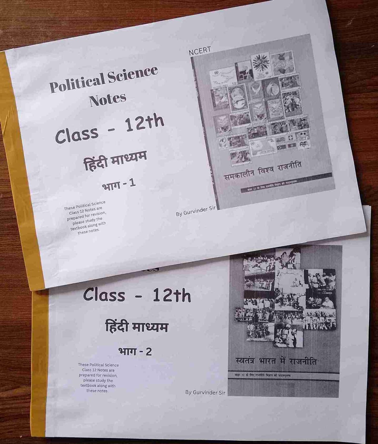 Political Science Notes Class 12th (NCERT) 2025-026 (Printed ...